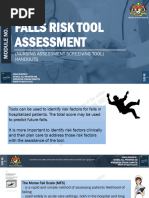 Patient Fall - KKM Guideline 2019 | PDF | Patient Safety | Risk
