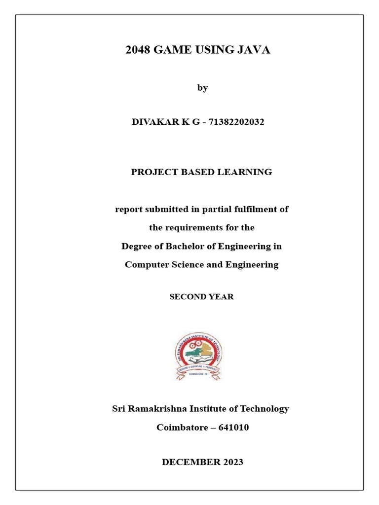 Sample PBL Report 071223 | PDF | Graphical User Interfaces | Computer Engineering