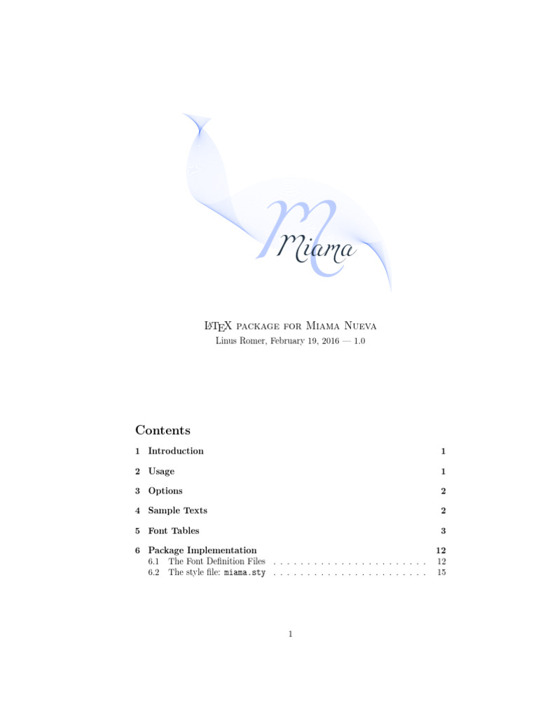 Miama | PDF