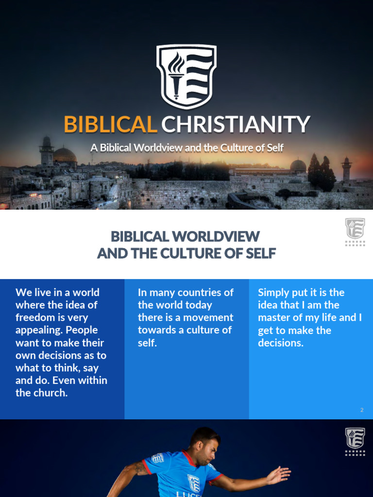 UNIT 3 A Biblical Worldview and The Culture of Self | PDF | Jesus | Bible