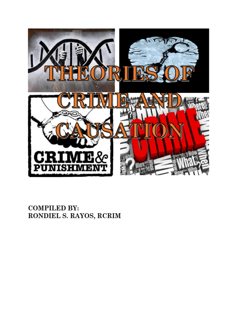 Theories of Crime and Causation Overview | PDF | Id | Crimes
