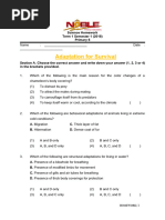 Air and Water Resistance Worksheet | PDF | Parachute