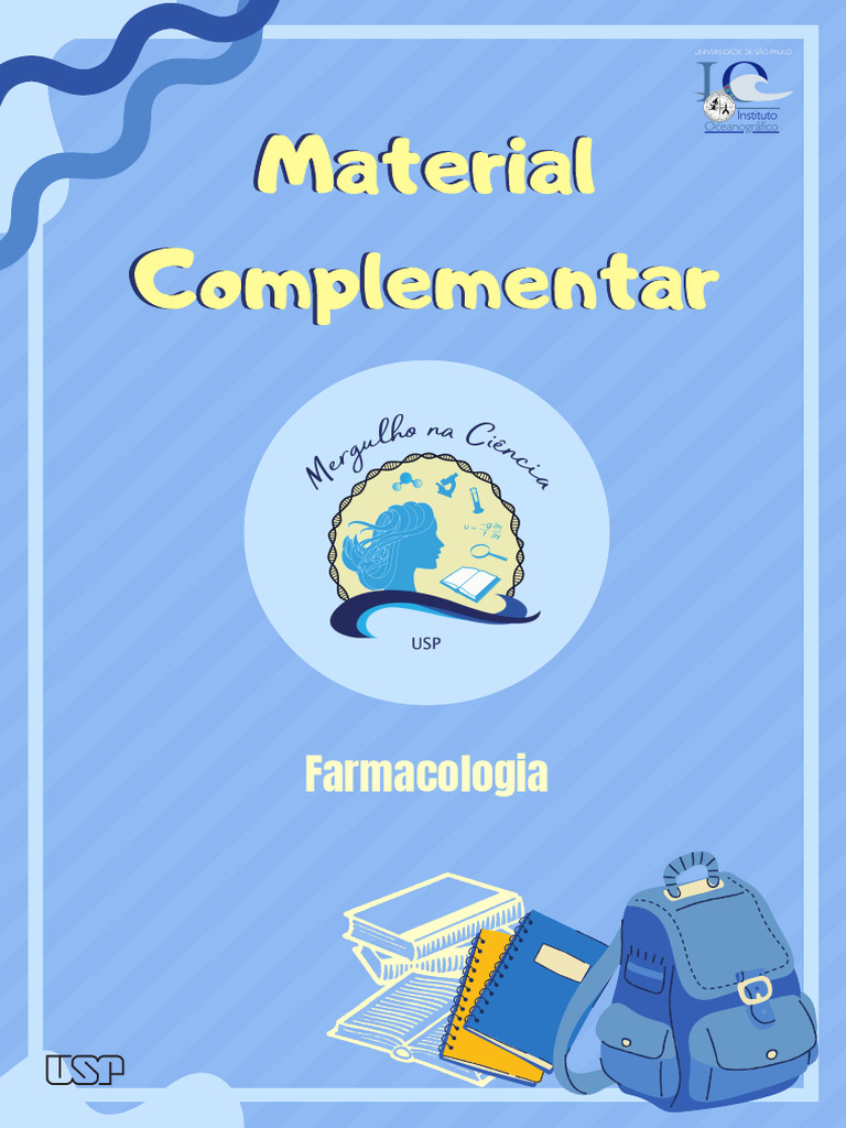 Material Complementar - Farmacologia - Mergulho Na Ciência USP - 2021 | PDF | Science | YouTube