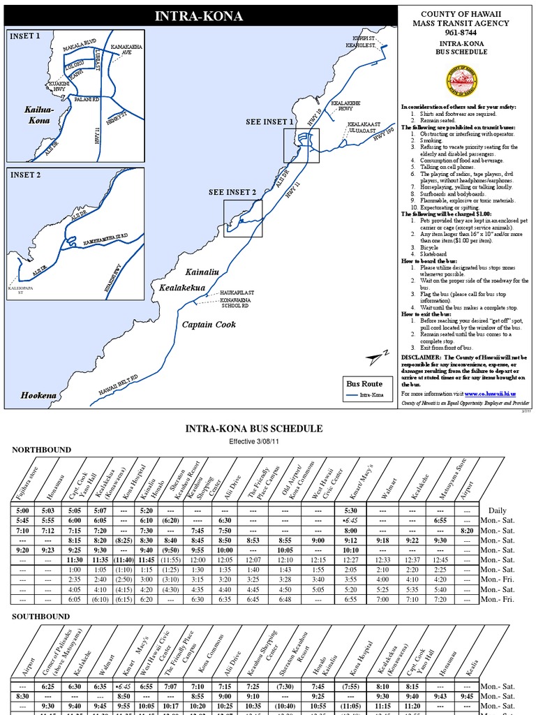 Intra Kona With Map | PDF | Bus | Wheeled Vehicles