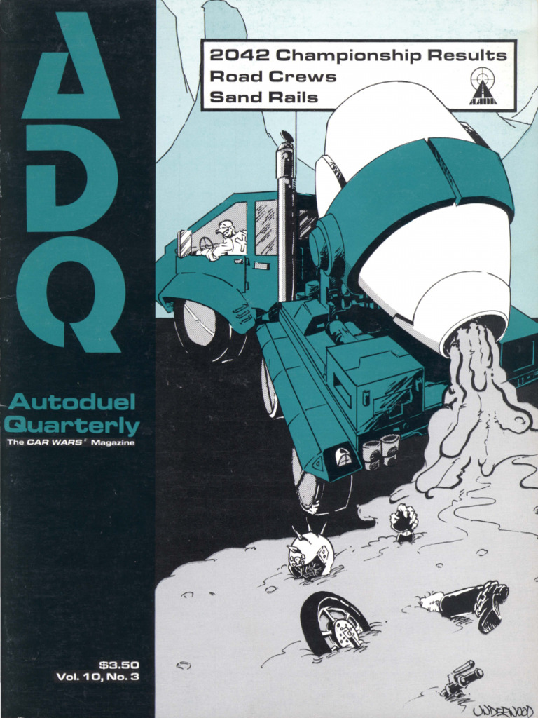 Autoduel Quarterly 10 3 | PDF | Road | Road Surface