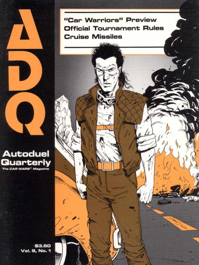 Autoduel Quarterly 9 1 | PDF | Gaming | Tabletop Games