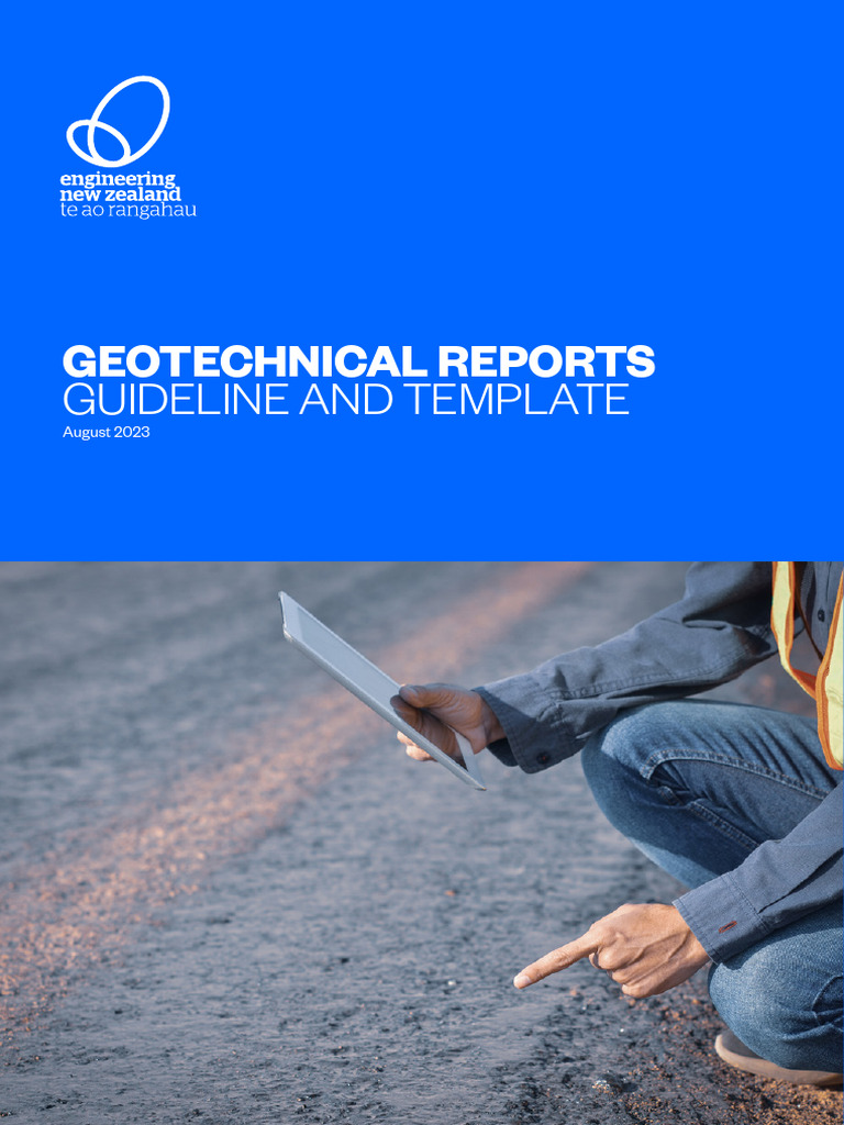 Geotech Report Template | PDF | Geotechnical Engineering | Deep Foundation Geotech Report Template | PDF | Geotechnical Engineering | Deep Foundation