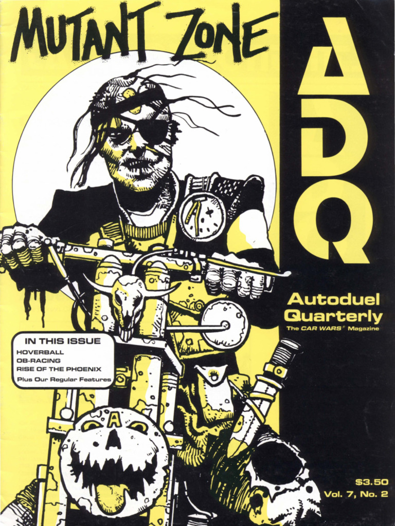 Autoduel Quarterly 7 2 | PDF | Airship | Artillery Autoduel Quarterly 7 2 | PDF | Airship | Artillery