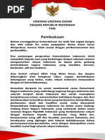 Teks UUD 1945 | PDF | Politik