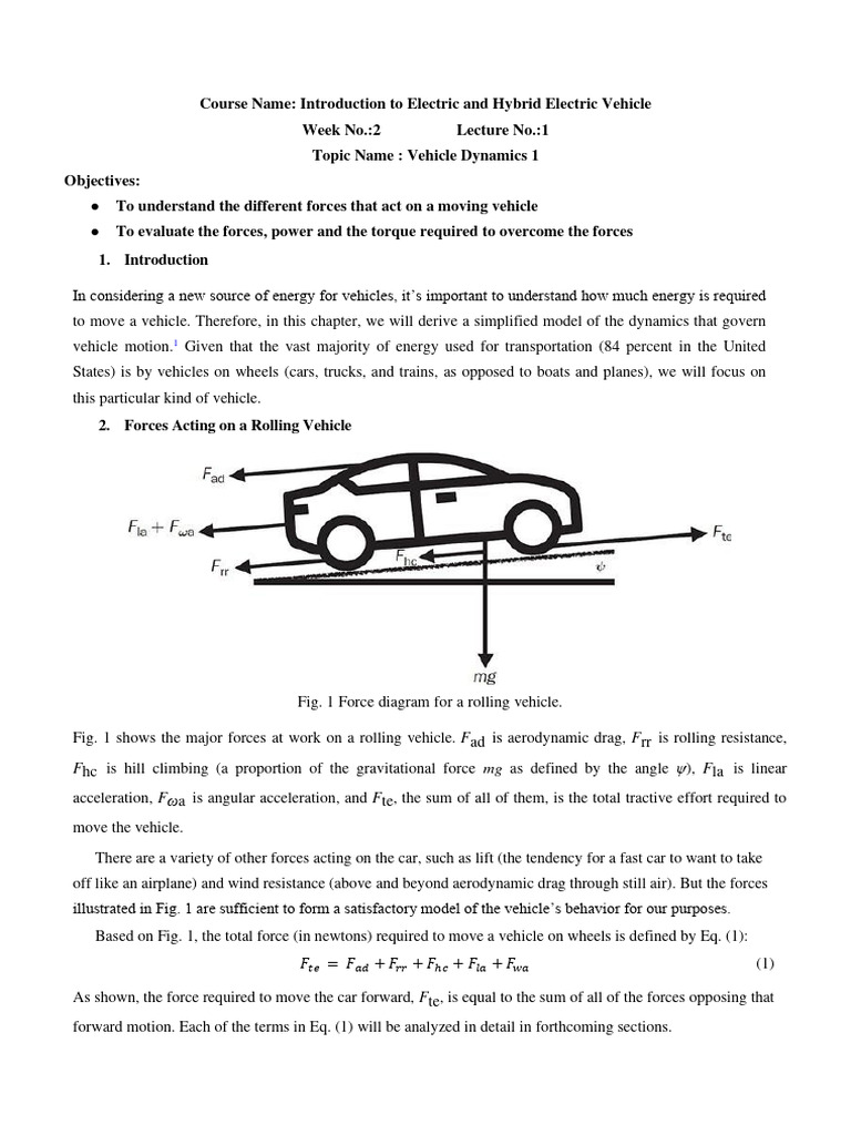 Week 2 Lecture 1 | PDF | Force | Drag (Physics) Week 2 Lecture 1 | PDF | Force | Drag (Physics)