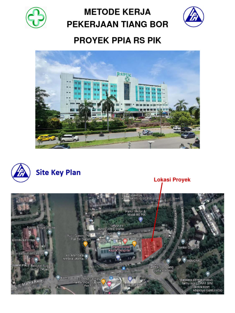 Metode Pekerjaan BP PPIA RS PIK | PDF