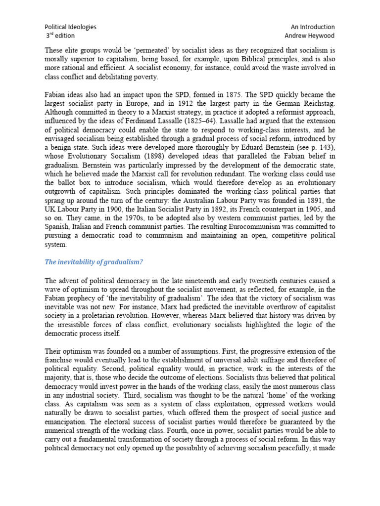 Introducing Political Ideologies | PDF