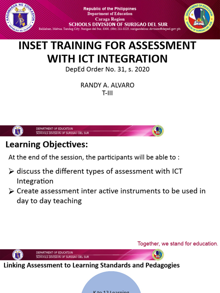 Session 1 Overview of D.O. 31 | PDF | Educational Assessment | Learning