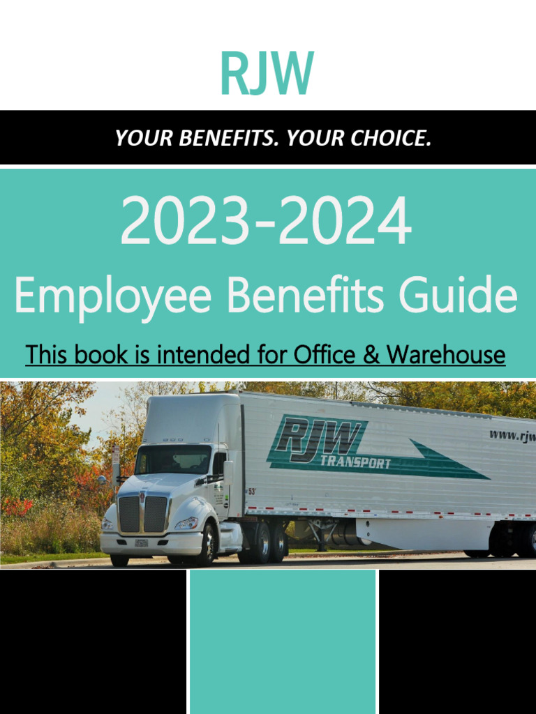 RJW Employee Benefits Guide 2023-2024 | PDF | Health Savings Account ...