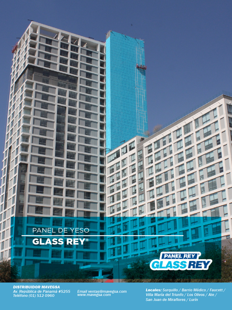 Mavegsa - Plancha Glass Rey Panel Rey | PDF | Techo | Tornillo