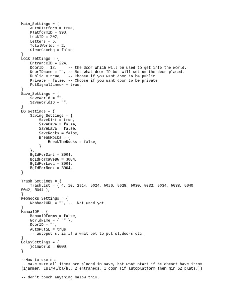 Dirt Farm Script | PDF