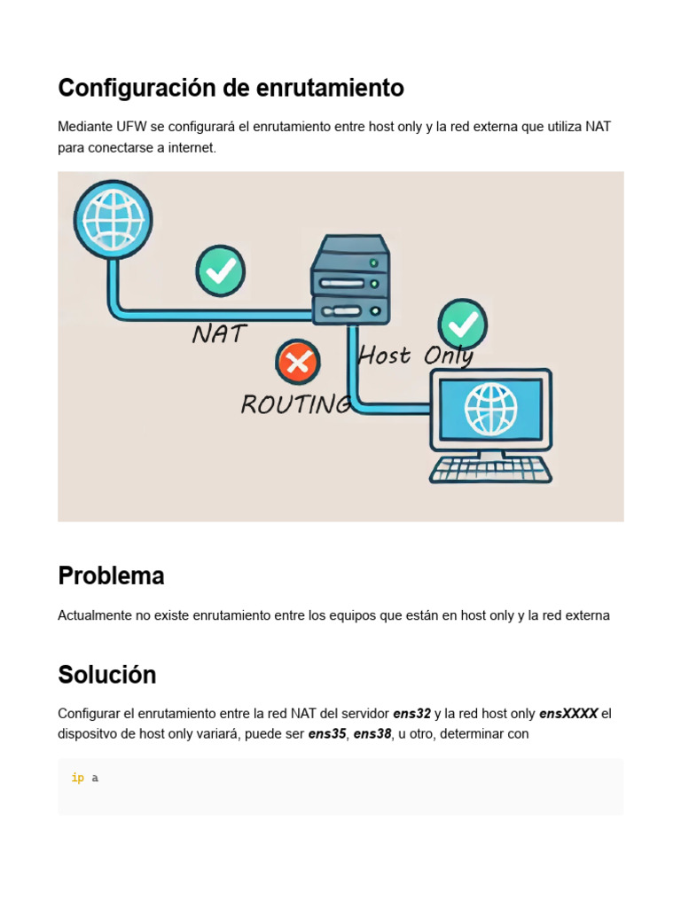 Actividad 5 - Firewall y Enrutamiento | PDF | Dirección IP | Protocolos ...