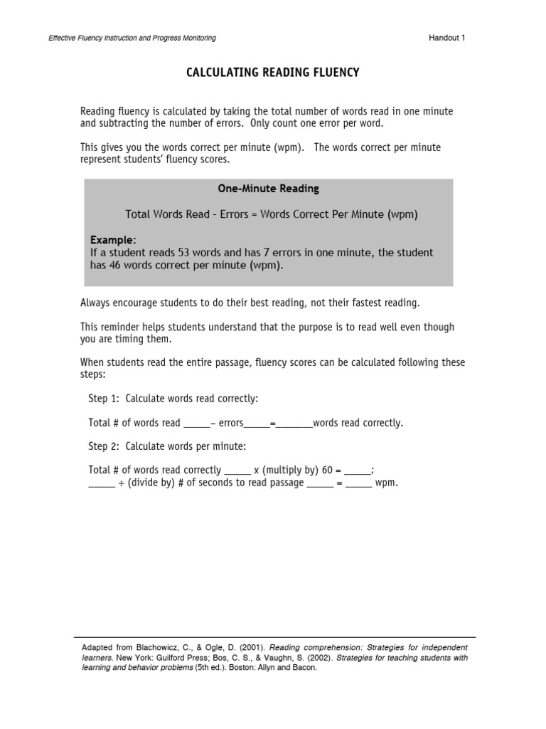 Fluency Guide | PDF | Fluency | Psycholinguistics Fluency Guide | PDF | Fluency | Psycholinguistics