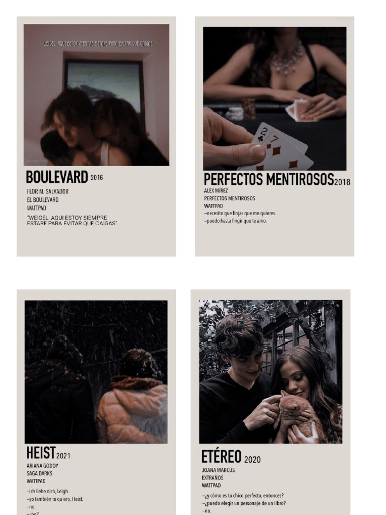 Posters Wattpad | PDF