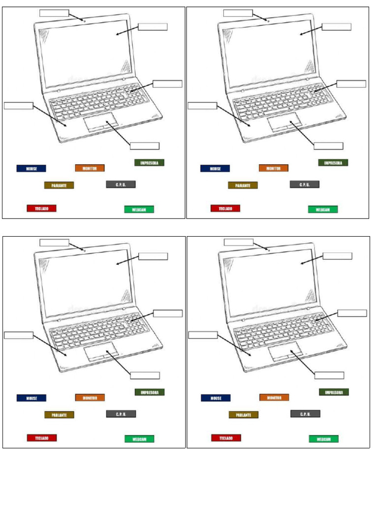 Partes Del PC Portatil | PDF
