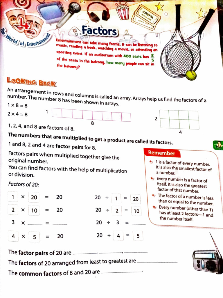 CH 4 Factors | PDF | Factorization | Prime Number