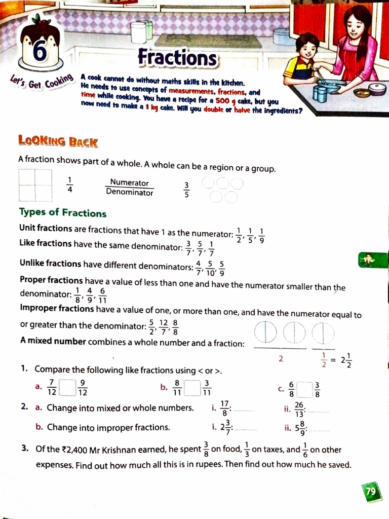 6 Fractions | PDF | Elementary Mathematics | Mathematics