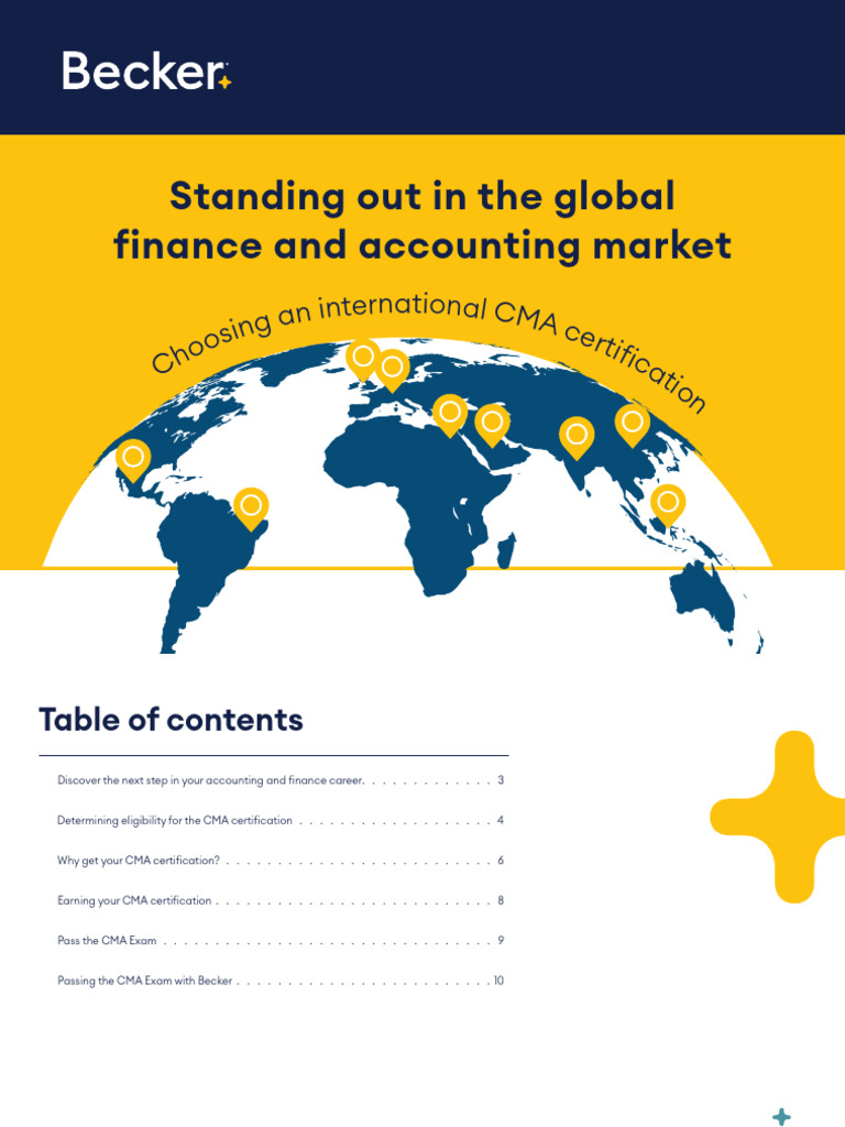 International CMA Certification Guide | PDF | Management Accounting ...