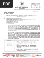 Deped Gentri Memo | PDF
