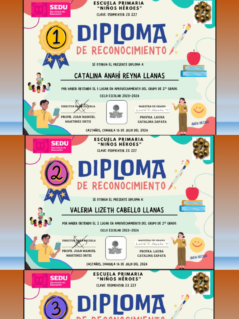 Diplomas 2º | PDF