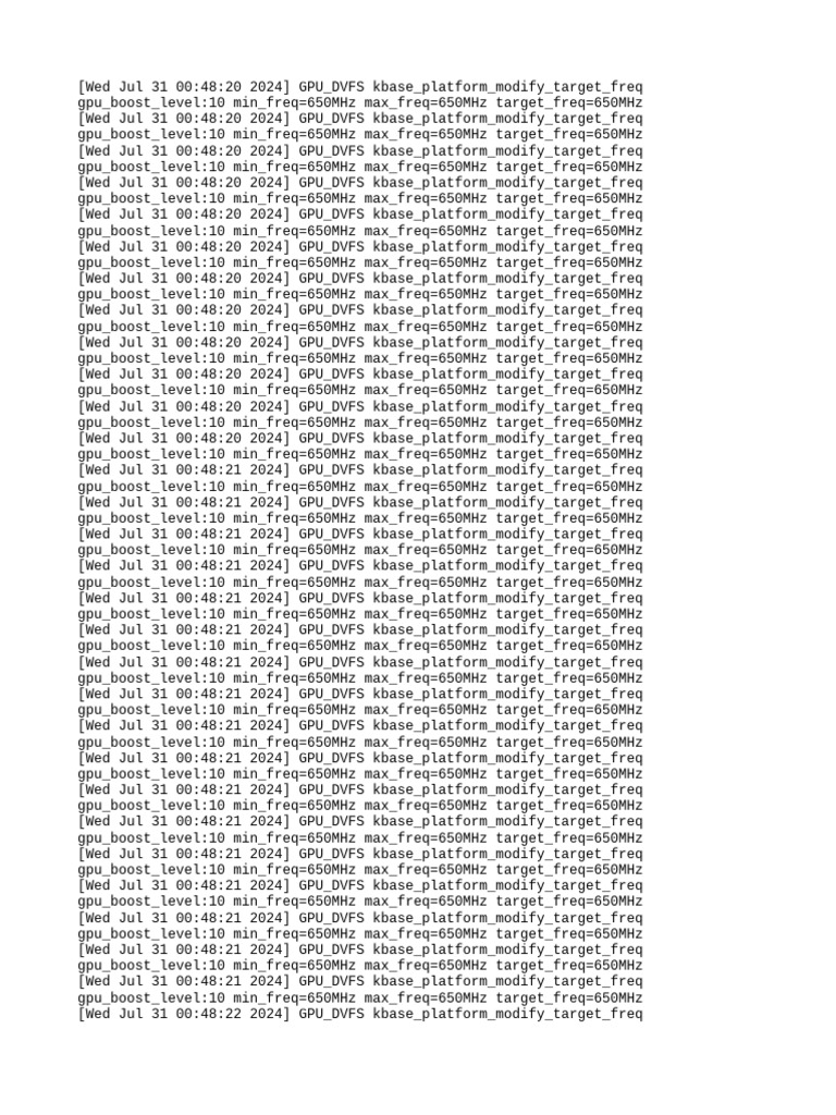 Standby Kernel Log 2024 0731 014847 | PDF | Computer Hardware | Computer Data