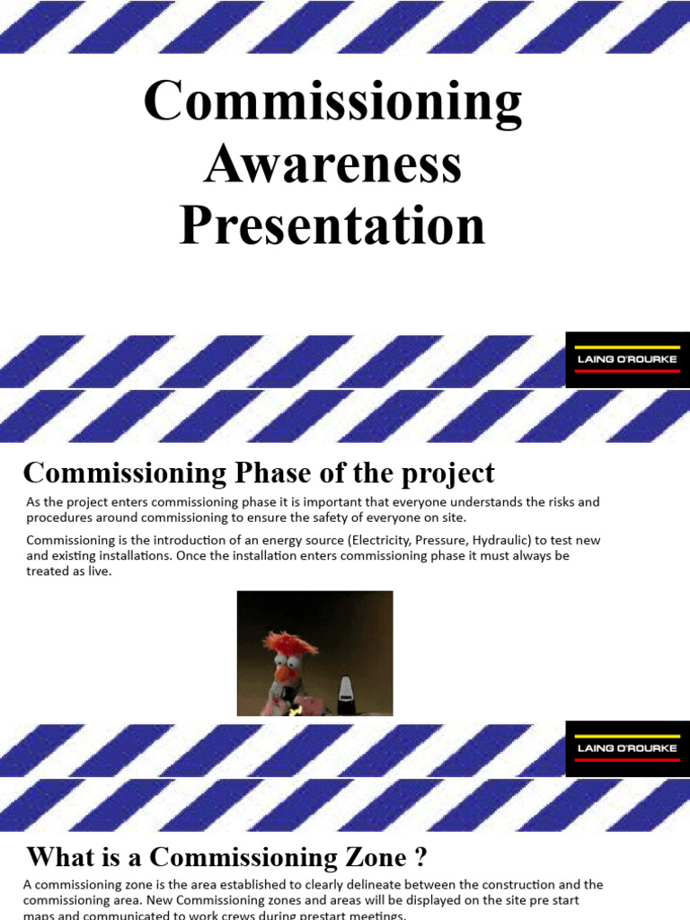 Commissioning Safety Procedures Guide | PDF | High Voltage | Electrical ...