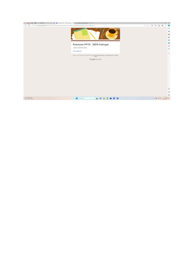 Bukti Kuisoner | PDF