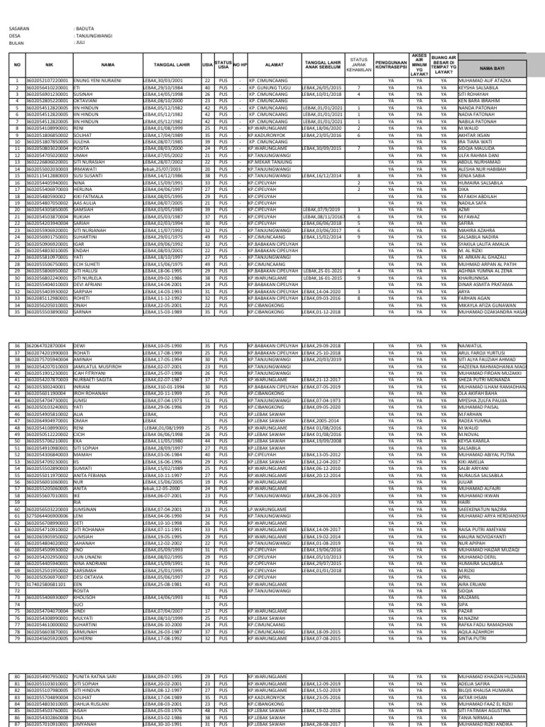Form Visum Manual Bulan Juli 2024 | PDF