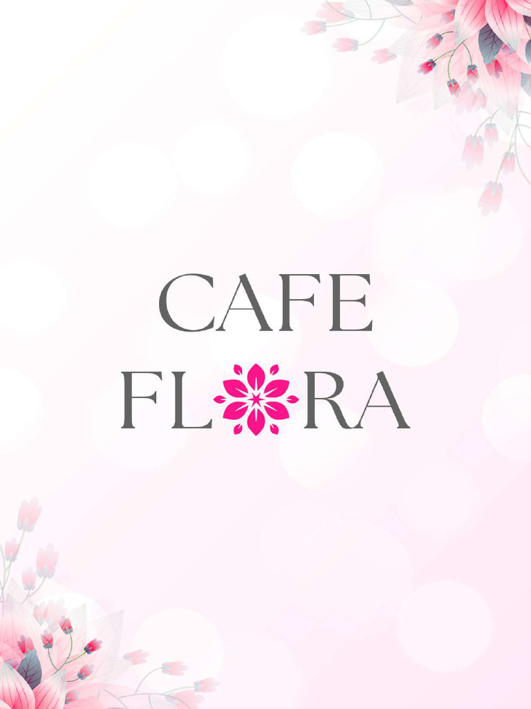 Cafe Flora Menu Web | PDF