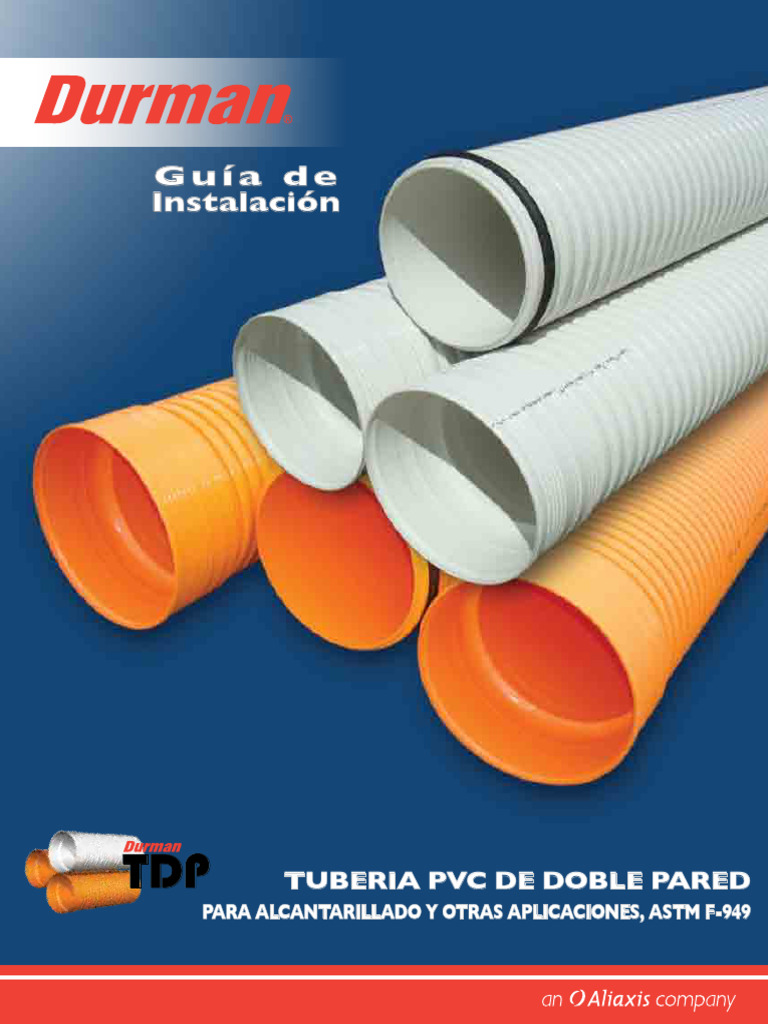 DURMAN Tuberias PVC Manual de Instalacion | PDF | Seguridad y salud ...