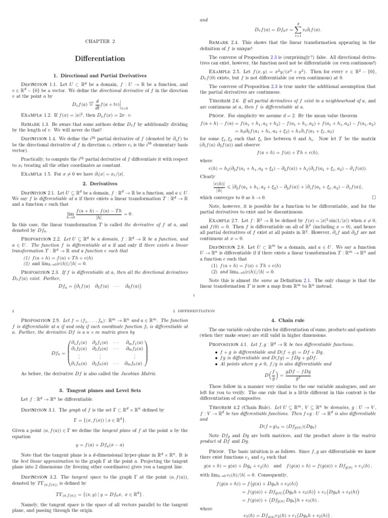 ch2 Diff | PDF | Derivative | Function (Mathematics) ch2 Diff | PDF | Derivative | Function (Mathematics)