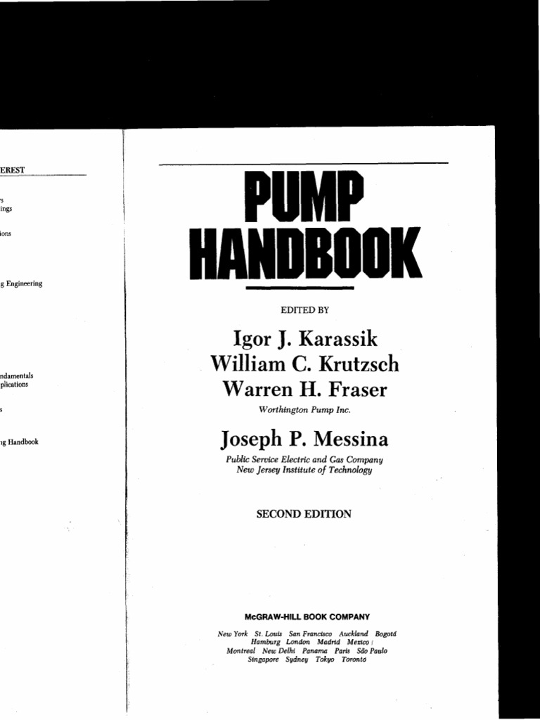 Jet Pump - Pump Handbook | PDF