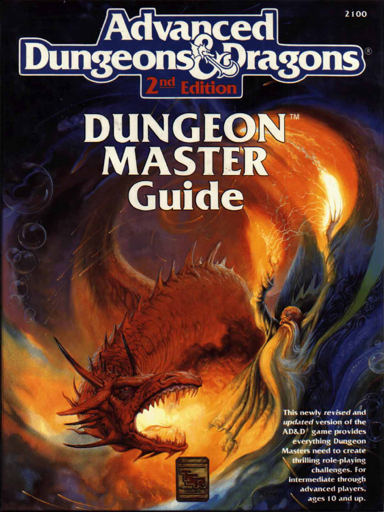 ADnD Dungeon Masters Guide 2nd Edition | PDF | Tsr, Inc. | D20 System