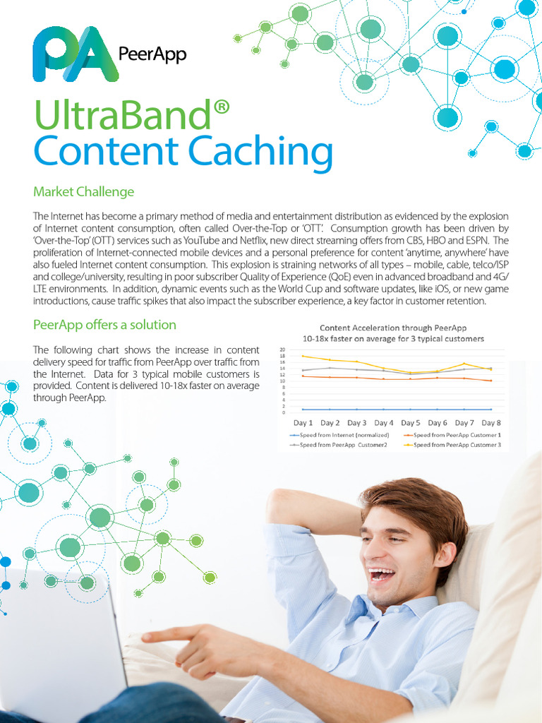PeerApp UltraBand Overview 0215 | PDF | Cache (Computing) | World Wide Web