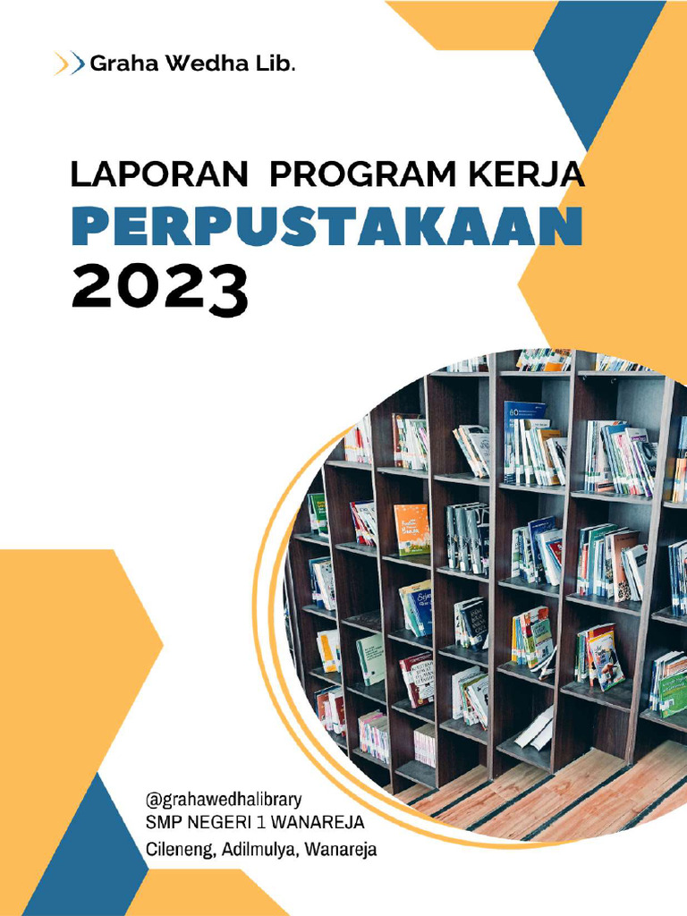Laporan Perpus 2023 - SMPN 1 Wanareja - Retno Palupi | PDF | Karier ...