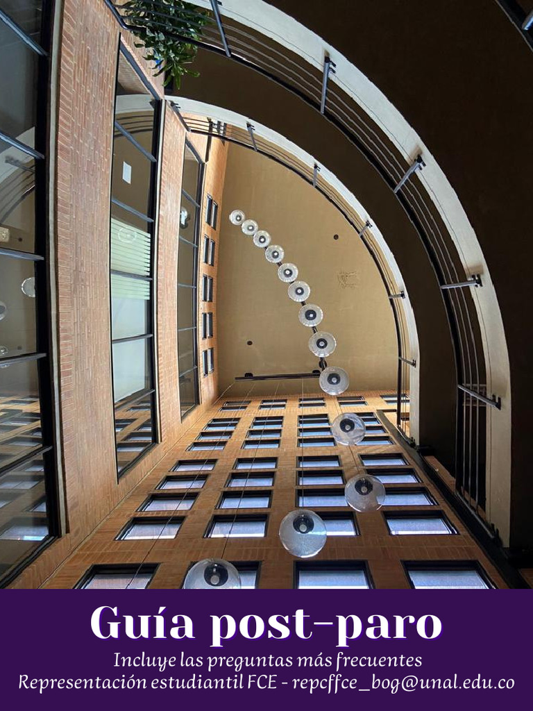 Guía Post Paro - Repre FCE | PDF