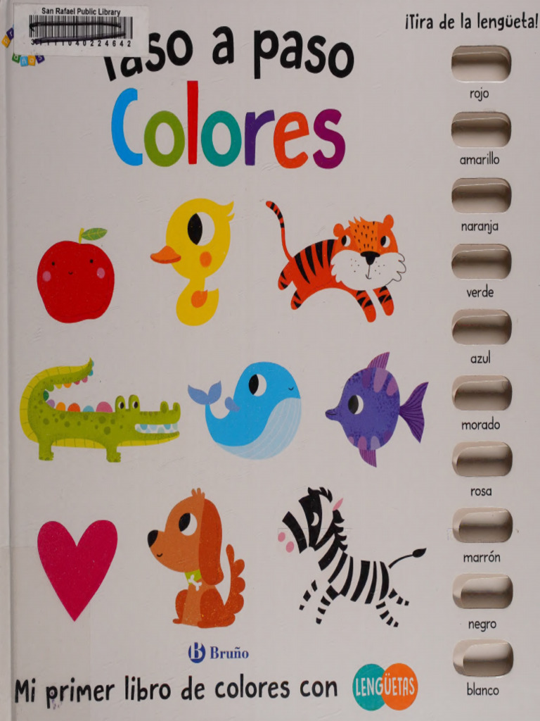 A A Paso A) : Mi Primer Libro de Colores Con ENGUENS | PDF | Arco iris