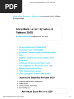 Accenture Study Materials | PDF | Career & Growth | Computers