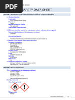 Parfix All Purpose Silicone Safety Data | PDF | Self-Improvement ...