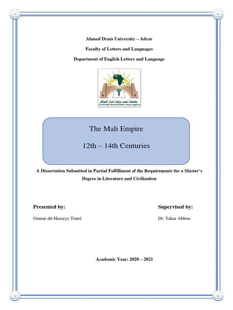 The Mali Empire | PDF