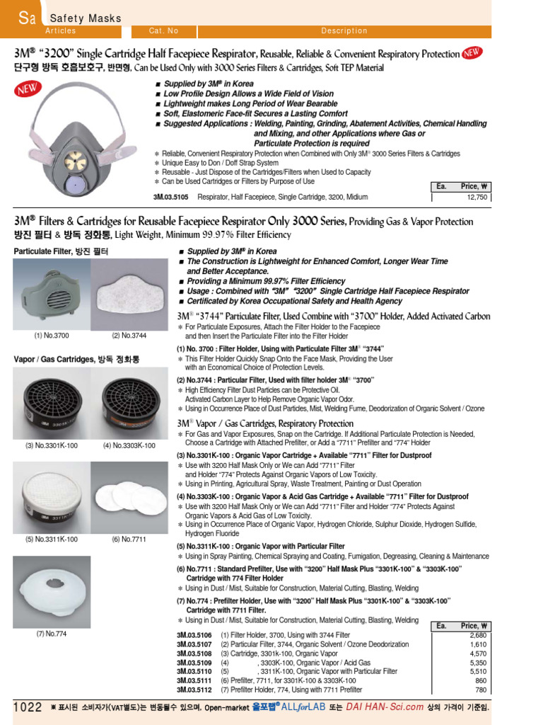 Catalogue Mat Na Nua Mat 3m 3200 | PDF | Particulates | Materials