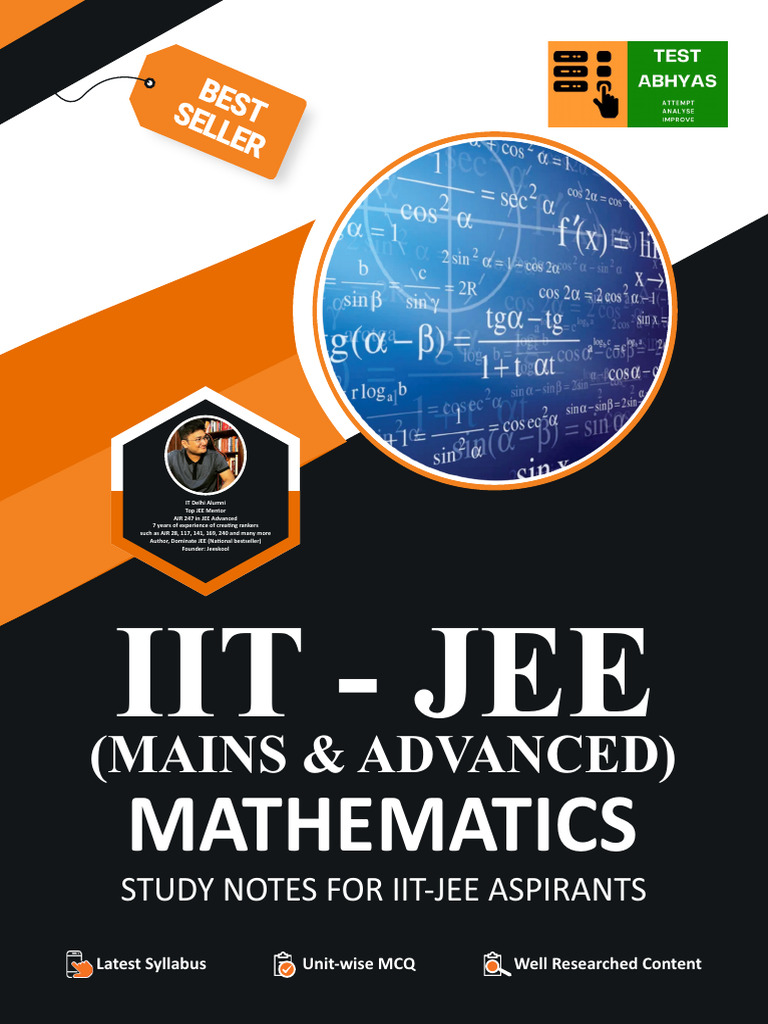 IIT-JEE Mathematics Study Notes | PDF | Set (Mathematics) | Mathematics