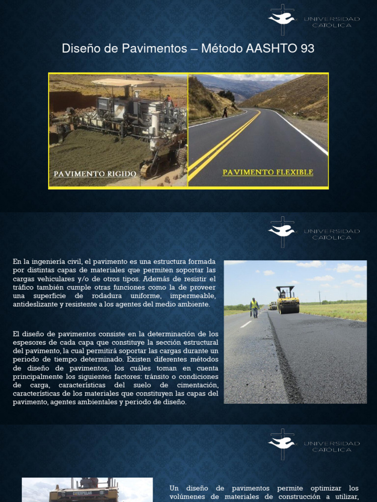 Diseño de Pavimentos AASHTO 93 | PDF | Diseño | Ingeniería