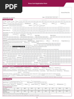 Forex Card Reload Application Form | PDF | Financial Services | Payments