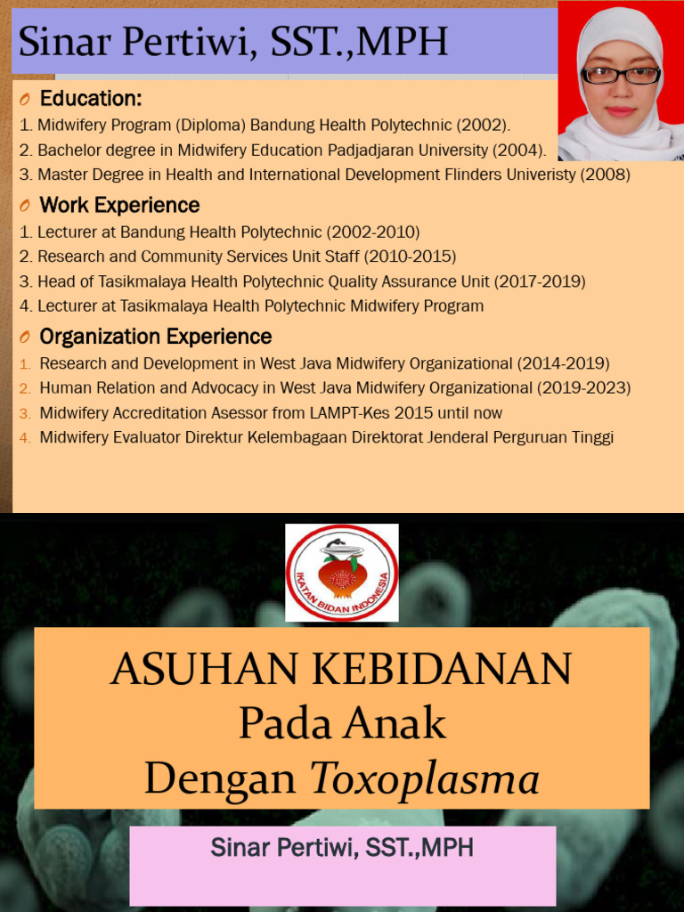 ASUHAN KEBIDANAN PADA ANAK DENGAN TOXSOPLASMA DRF | PDF